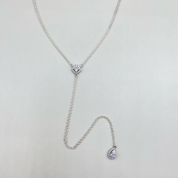 Pandora | Jewelry | Pandora Geometric Shapes Y Necklace | Poshmark